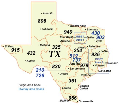 El Paso Area Codes and Business Phone Numbers